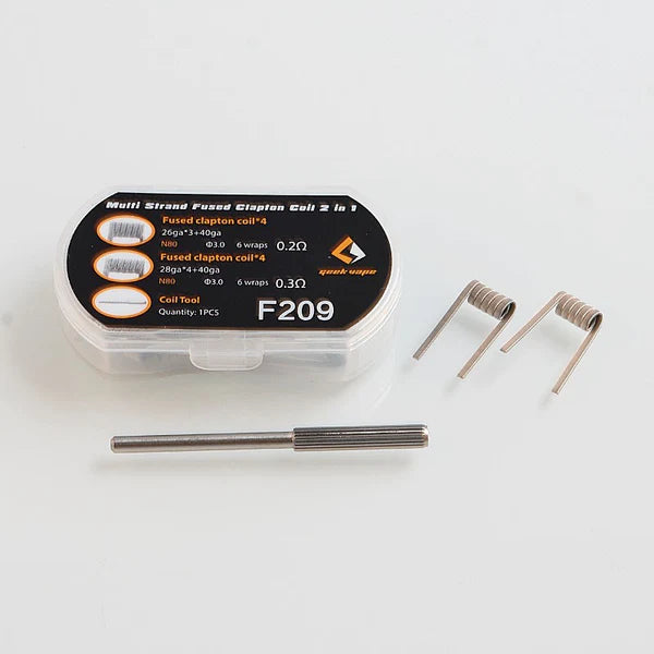 GEEKVAPE N80 Fused Clapton Coil 2 in 1 F209 – Elite Cigs & Vaporizers