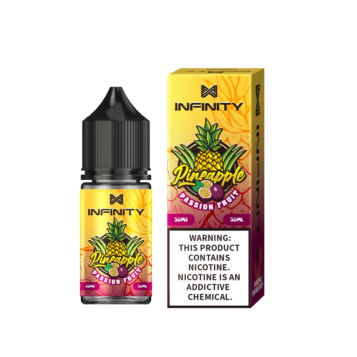 Infinity Pineapple Passion Fruit Ice Saltnic 30ML – Elite Cigs & Vaporizers