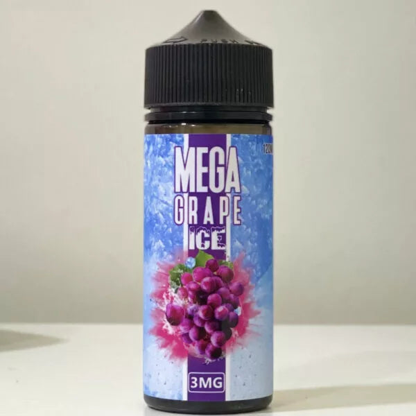 MEGA GRAPE ICE GRAND E-LIQUIDS 120ML – Elite Cigs & Vaporizers